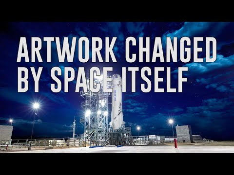 Artists commissioned to create paintings on sides of Blue Origin New ...