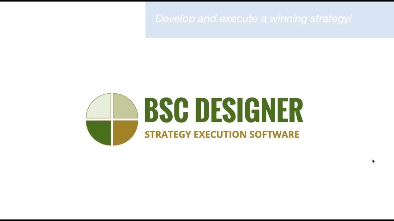 BSC Designer - Balanced Scorecard or a strategy planning software
