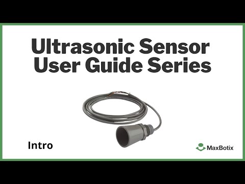 Ultrasonic Sensor User Guide Series Intro