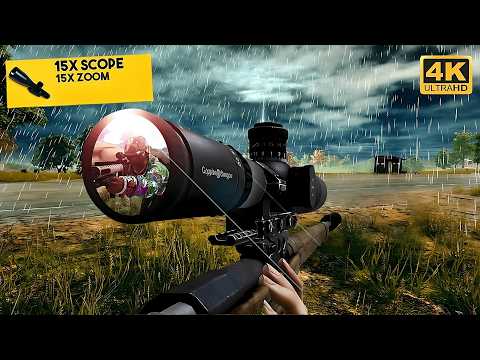 🟢 PUBG PC : HEAVY RAIN TPP GAMEPLAY (No Commentary)