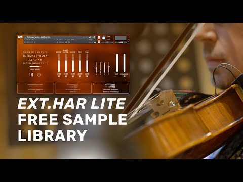 Ext.Har Lite - new free lo fi viola harmonics by Bunker Samples - Gearspace