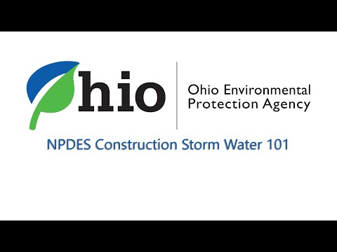NPDES Construction Storm Water 101