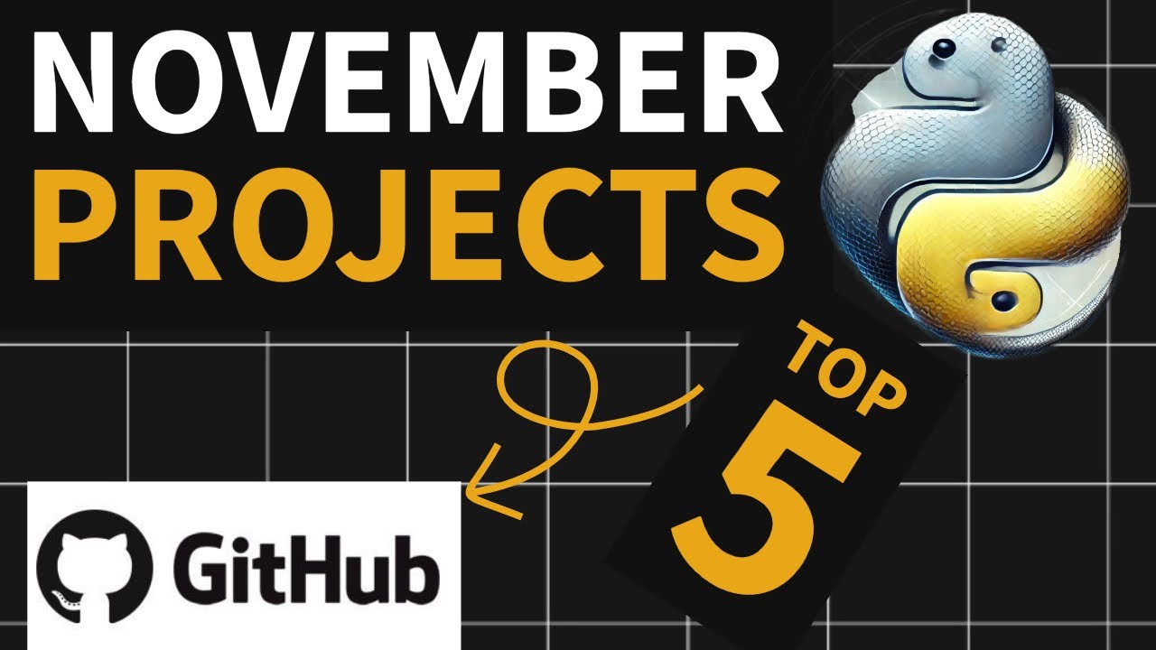 Discover November’s Top 5 GitHub Projects