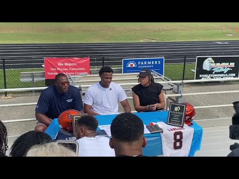 Manchester football first team All-Metro defensive end Makai Byerson commits to West Virginia