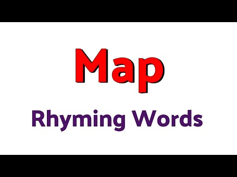 map rhyming words । Rhyming words of map । map ka rhyming word । Rhyming words