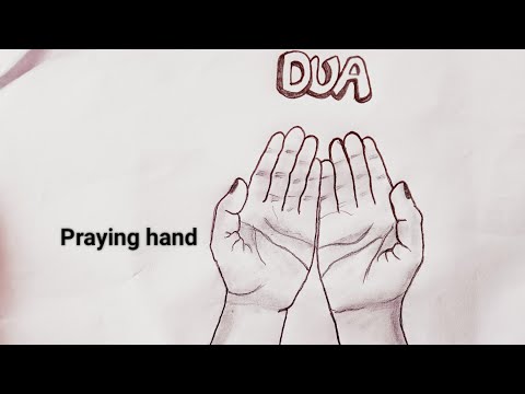 Hands of Faith: Drawing Praying Hands with Ease" How to draw praying hand | step by step |#pencilart