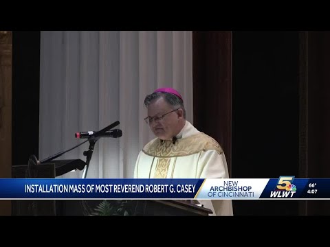 Cincinnati formally installs 10th Archbishop Robert Casey