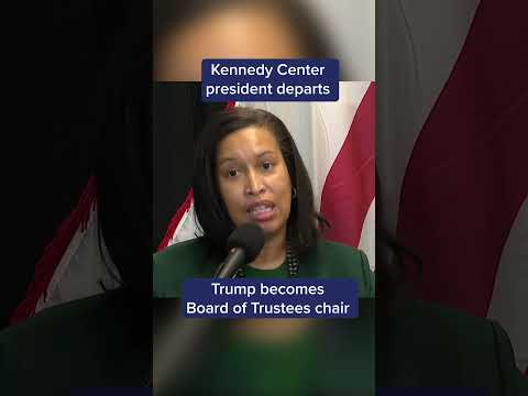 Kennedy Center president departs after Trump becomes Board of Trustees chair | NBC4 Washington