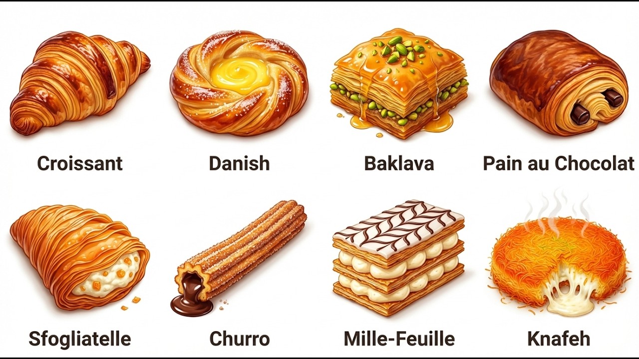 Every Pastry Explained