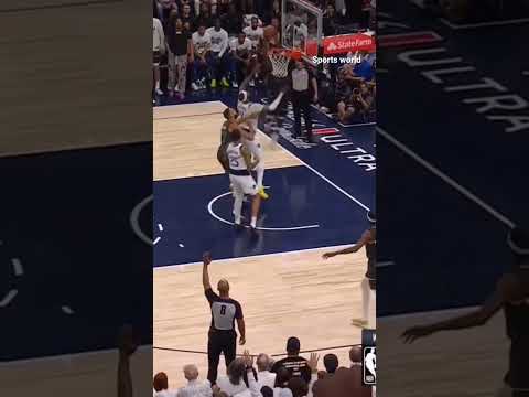 nba ANT crashes in for putback on TNT pls like and subscribe and comment