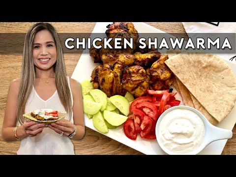CHICKEN SHAWARMA WITH CREAMY YOGURT SAUCE + PILLOW RECOMMENDATION