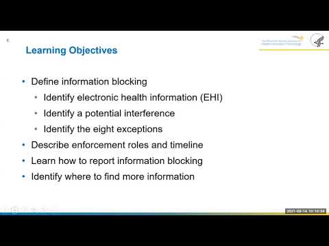 What Healthcare Providers Need to Know: Info Sharing & the Info Blocking Regulation (Webinar #1)
