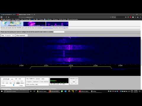 Web SDR Radio - University Of Twente (The Netherlands)
