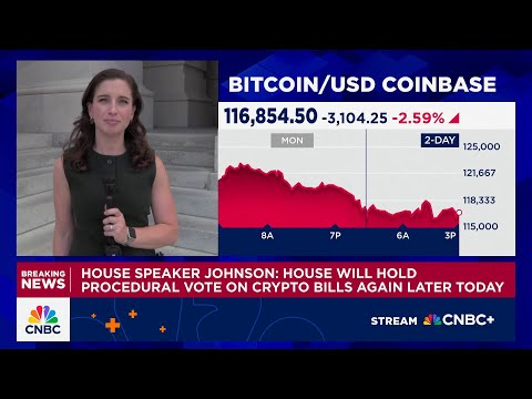 House Speaker Johnson: House will hold procedural vote on crypto bills again later today