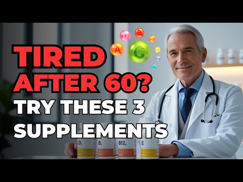 3 Vital Nutrients Every Man Over 60 Should Know About — For Energy, Strength & Confidence.