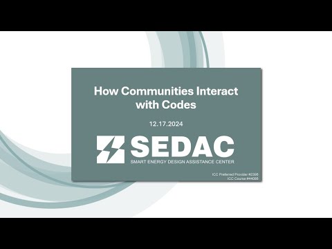 How Communities Interact with Codes - 12.17.24