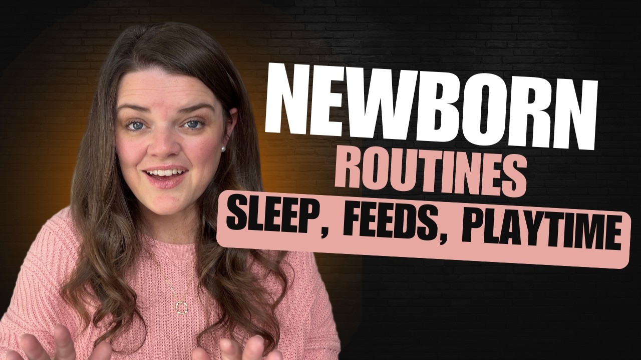 Newborn Routines for Sleep, Schedules & Playtime | What Actually Works (Babywise Mom)