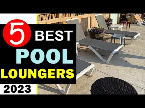 Best Pool Loungers 2024-2025 🏆 Top 5 Best Swimming Pool Loungers Reviews