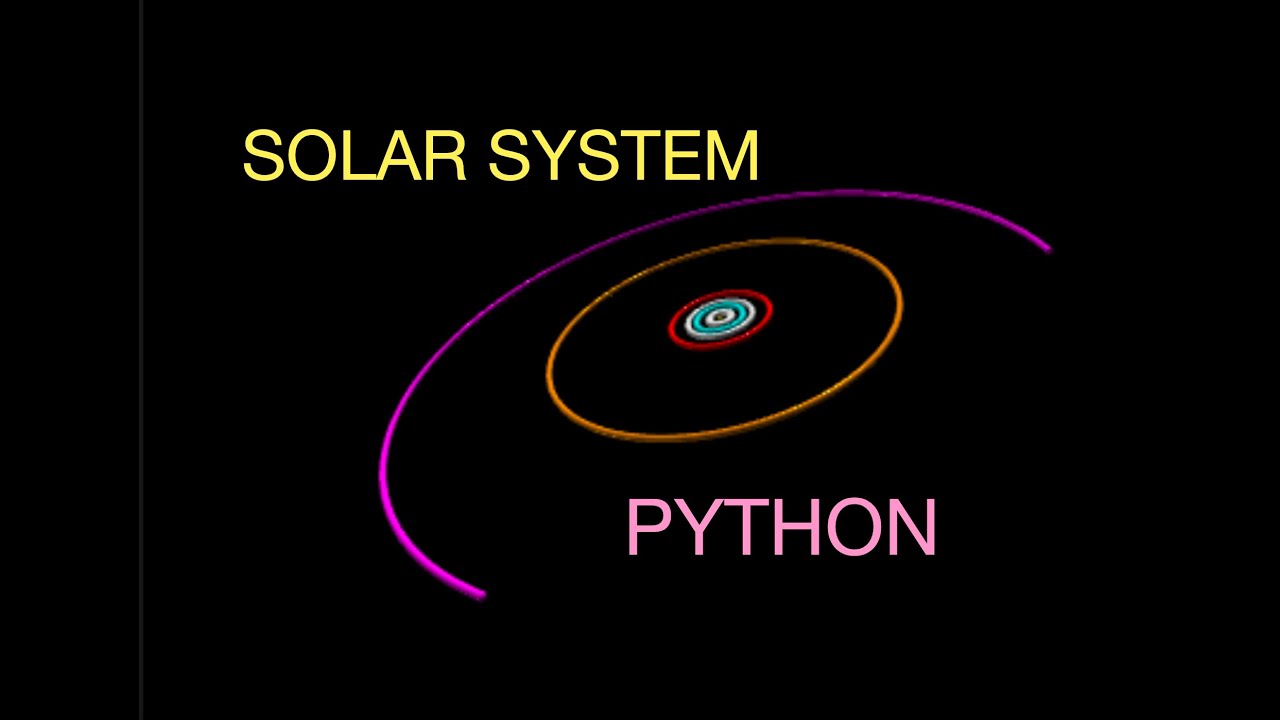Building a 3D Model of the Solar System with Python