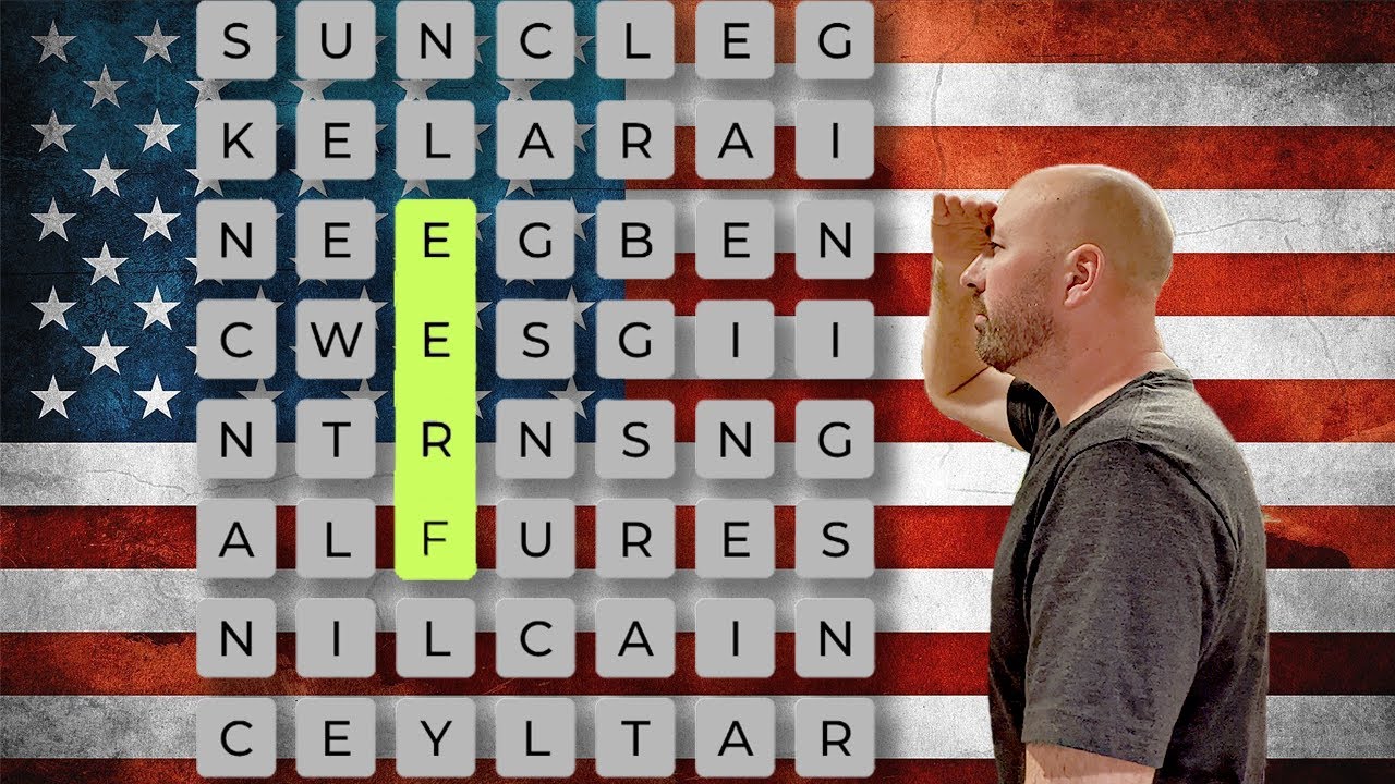 Searching for words on Independence Day