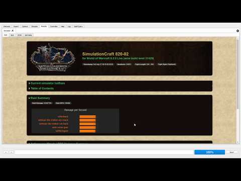 Simulationcraft - Multiple gear tests in one simulation