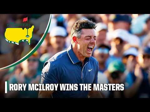 Rory McIlroy wins the Masters to complete the career Grand Slam 🏆 | 2025 Masters