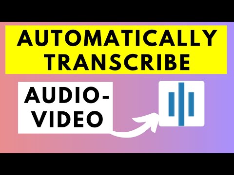 How to Automatically Transcribe Audio or Video to Text Using Sonix AI