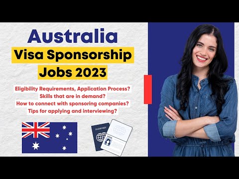 Australia Visa Sponsorship Jobs - Find an Employer to Sponsor Your Australian Visa in 2023