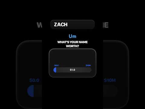 What is my name worth? #filter #name #worth