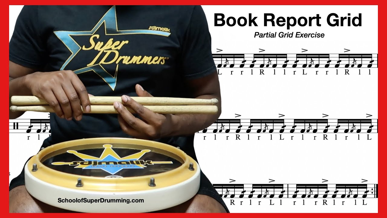 ADVANCED FOR DRUMMERS | Book Report Grid + Breakdown