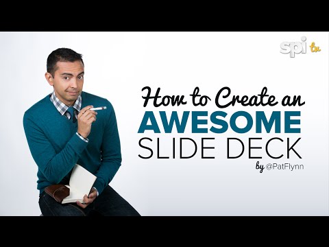 How to Create an Awesome Slide Presentation (for Keynote or Powerpoint)