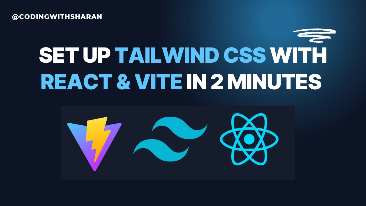 How to Set Up Tailwind CSS with React and Vite in 2 Minutes | Quick Beginner's Guide