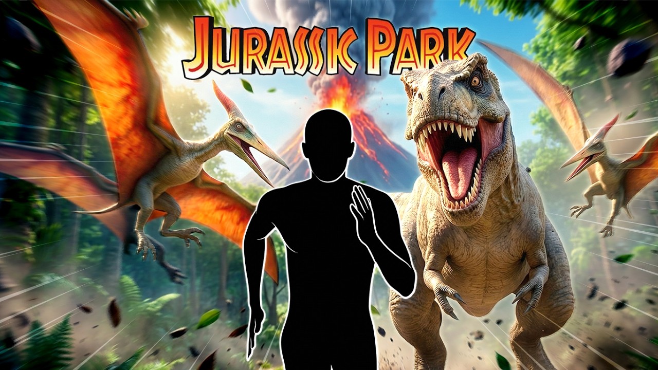 JURASSIC PARK RUN 🦕| WILD EDITION | Interactive Warm Up | Daily Quality Grind  | FULL # 11