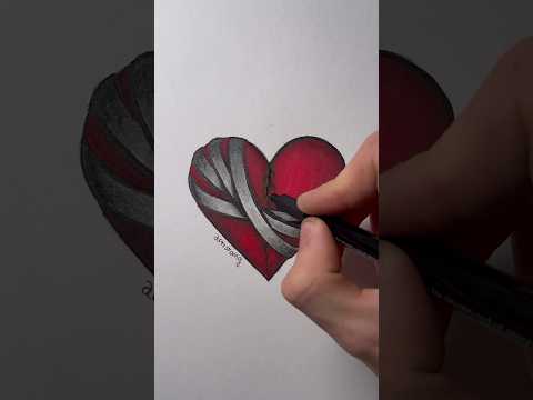 Let's Draw a Healed Heart! ❤️🩹✨😌 #artistomg #drawing #love