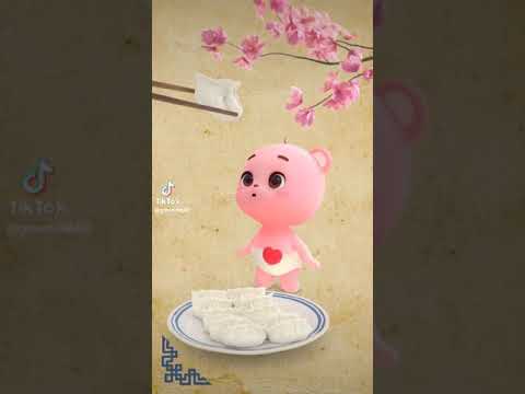 Cute Tiktok animation | Hungry pink rabbit ๐ฐ