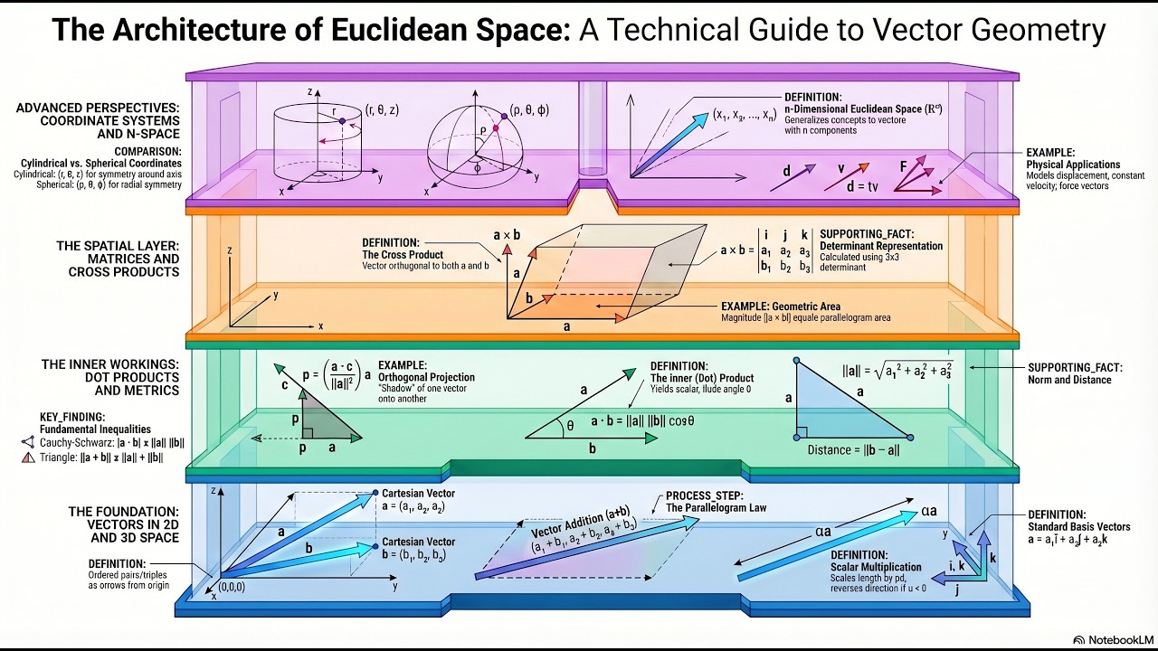 Vector Calculus, Chapter 1: The Geometry of Euclidean Space