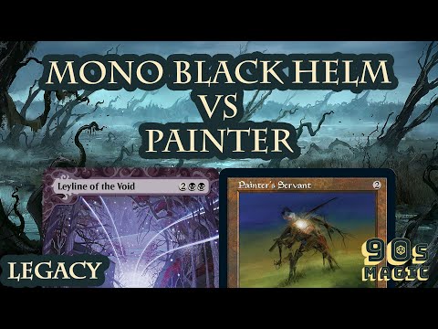 Mono Black Helm of Obedience vs White Painter [MTG Legacy]