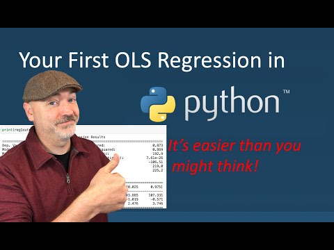 How to Run a Regression in Python