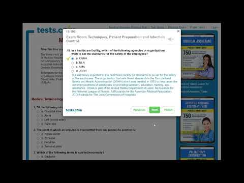 Medical Assistant Practice Test