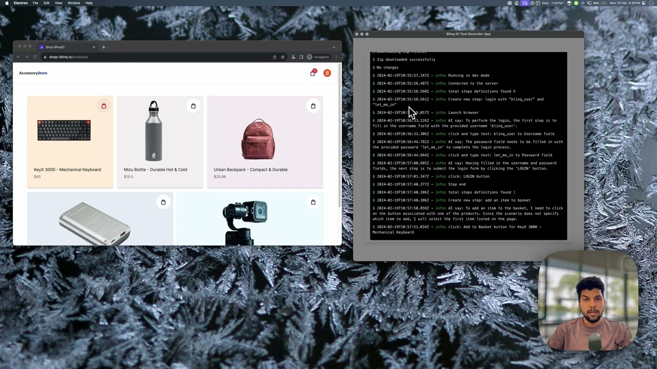 Behind the scenes at BlinqIO: BVT 90 Seconds Demo