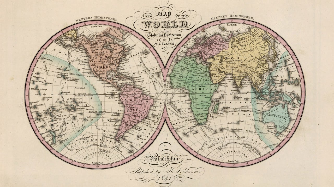World Map - Digital Cartography Collection