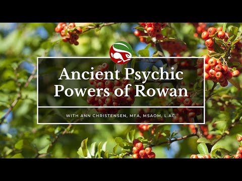 Ancient Psychic Powers of Rowan
