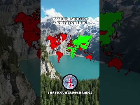 Is your country a type of dictatorship? #country #mapping #russia #china #dictator #humanrights #war