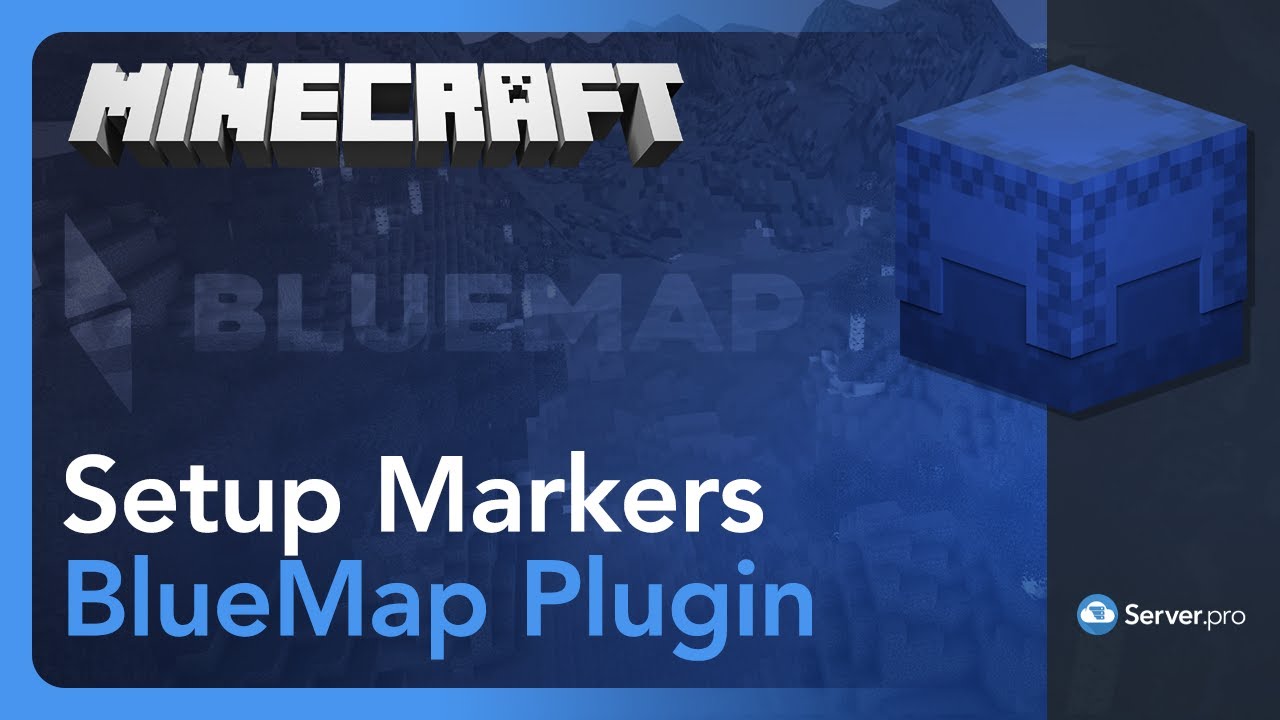 How to Add and Use Markers for BlueMap Plugin - Minecraft Java