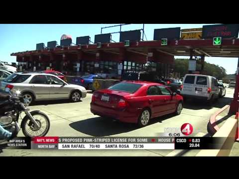 Signs Go Up in Preparation for Electronic Tolls on Golden Gate Bridge
