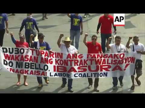 March in Philippines on Labour Day