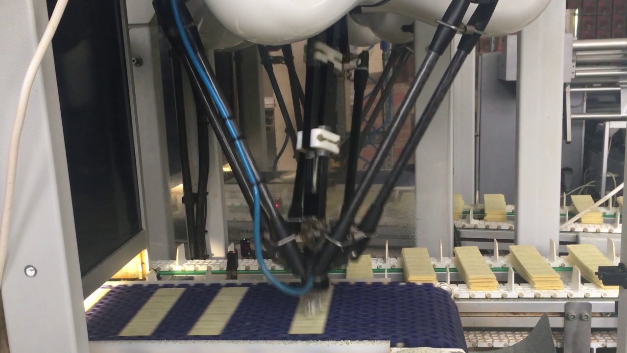 Omron robots system for pick and place task