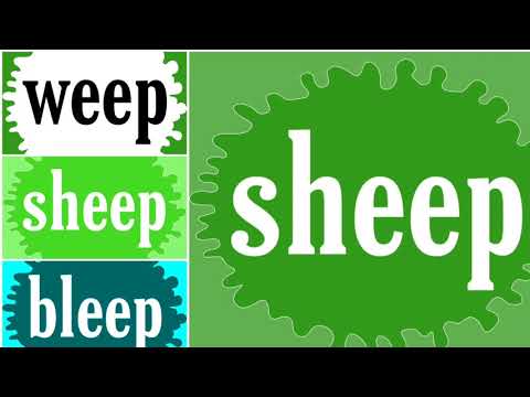 The -eep Word Family