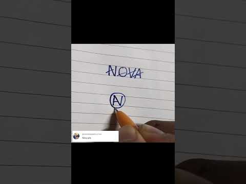 NOVA NAME PROFILE LOGO CREAT 🔥 ✨ 💥 comment your name #viraltrendingshorts #logodesign #shorts