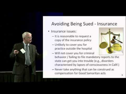 PA / NP Emergency Medicine Boot Camp - How to Avoid Being Sued